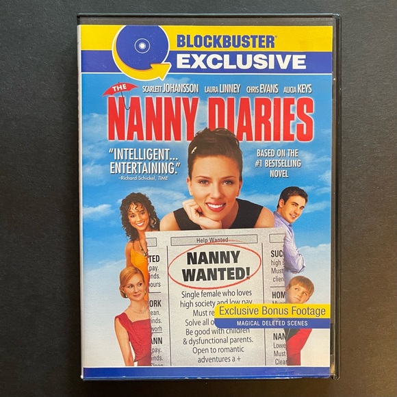 Media | The Nanny Diaries Dvd Blockbuster Exclusive Bonus Footage Scarlett Johansson | Poshmark